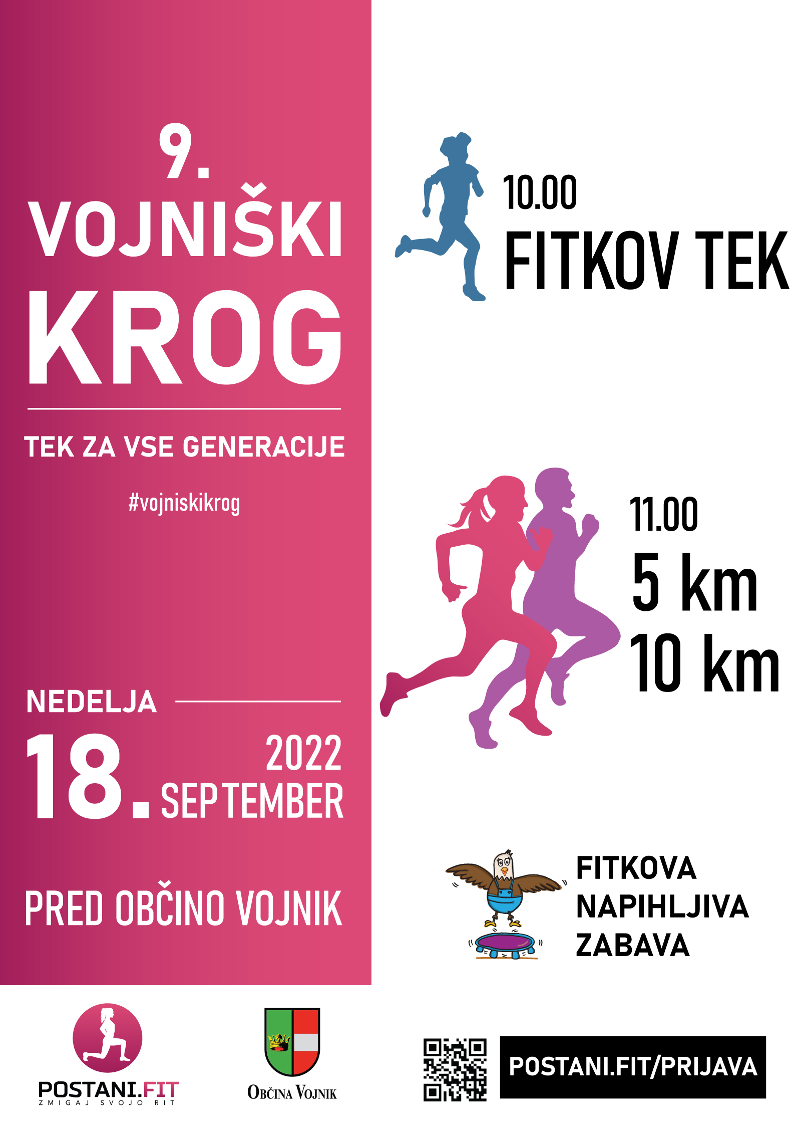 9. VOJNIŠKI KROG na 5 KM IN 10 KM - dogodki v občini Vojnik | MojaObčina.si