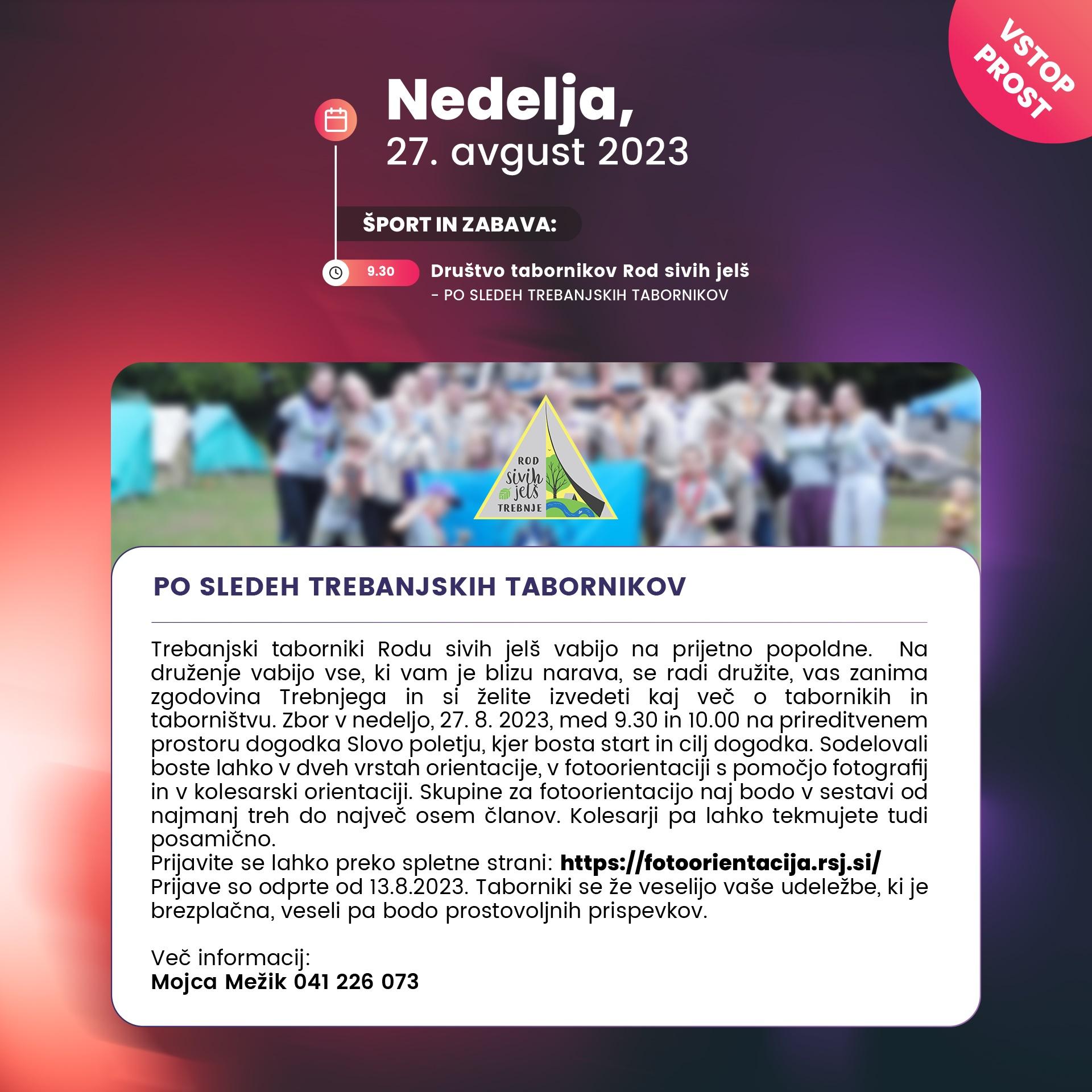 SLOVO POLETJU 2023 | Občina Trebnje | MojaObčina.si